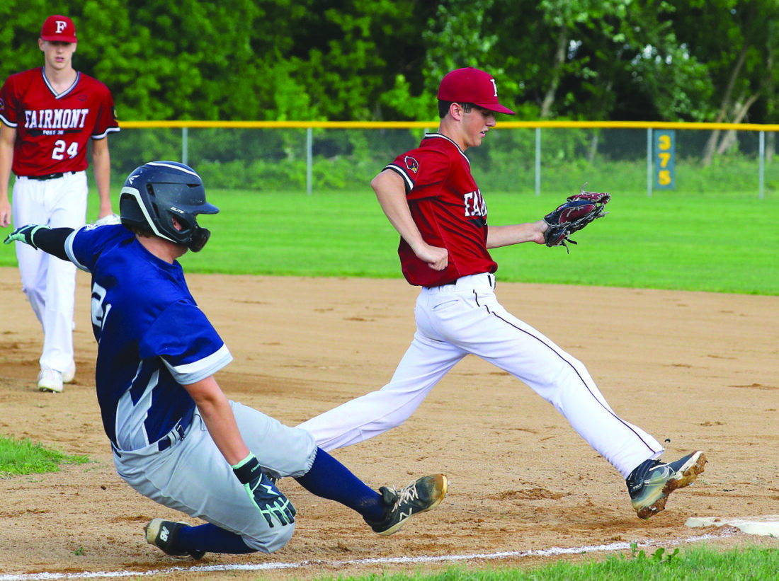 Goerndt lifts Fairmont Jr. Legion to win in 8th inning | News, Sports ...